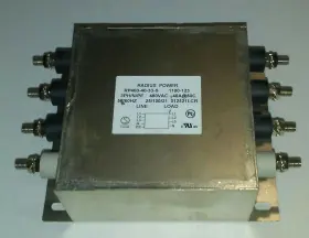 RP400-40-33-S RADIUS POWER Line Filter Vac